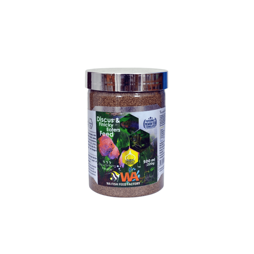 WA Discus Finicky Eaters Feed – Slow-Sinking High-Protein Pellets for ...